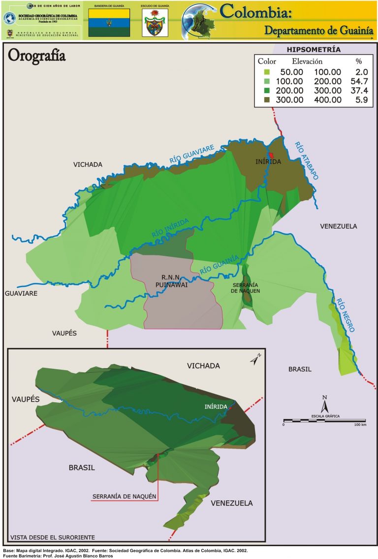 Guainía – SOCIEDAD GEOGRÁFICA DE COLOMBIA