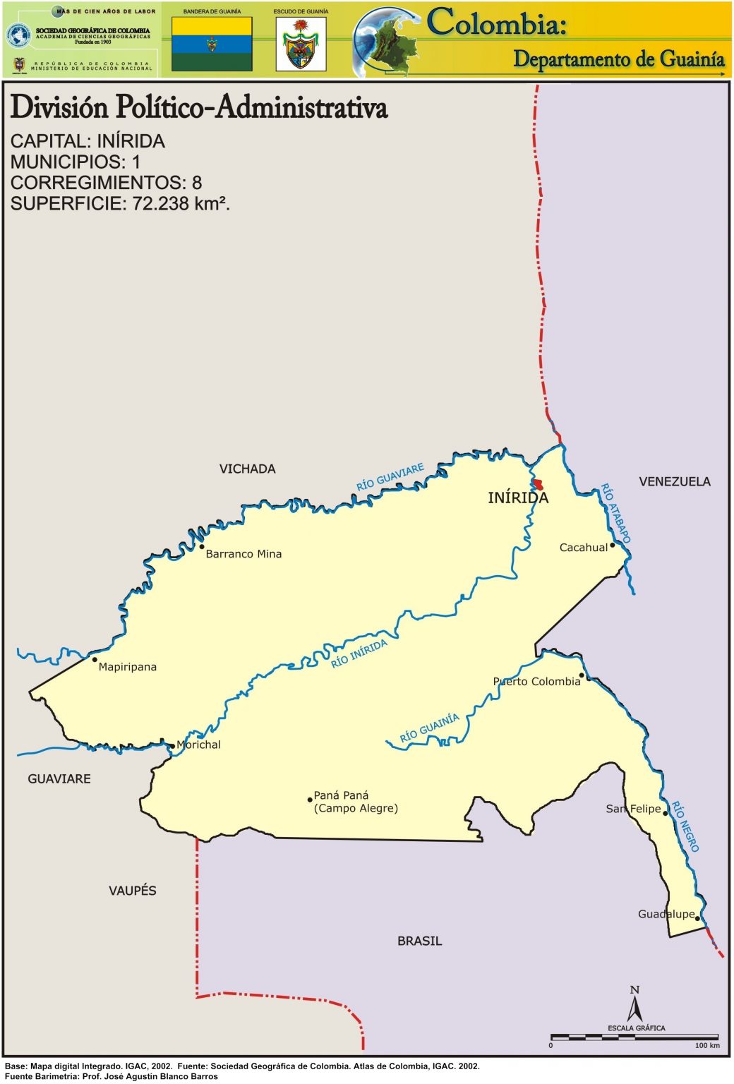 Guainía – SOCIEDAD GEOGRÁFICA DE COLOMBIA
