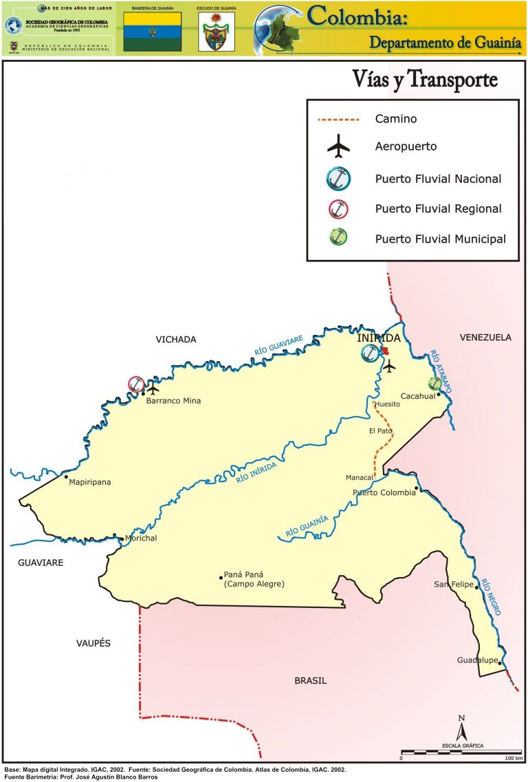 Guainía – SOCIEDAD GEOGRÁFICA DE COLOMBIA